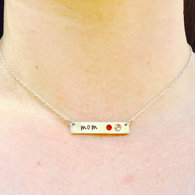 Personalized Mom Necklace Personalized Grandma | Etsy