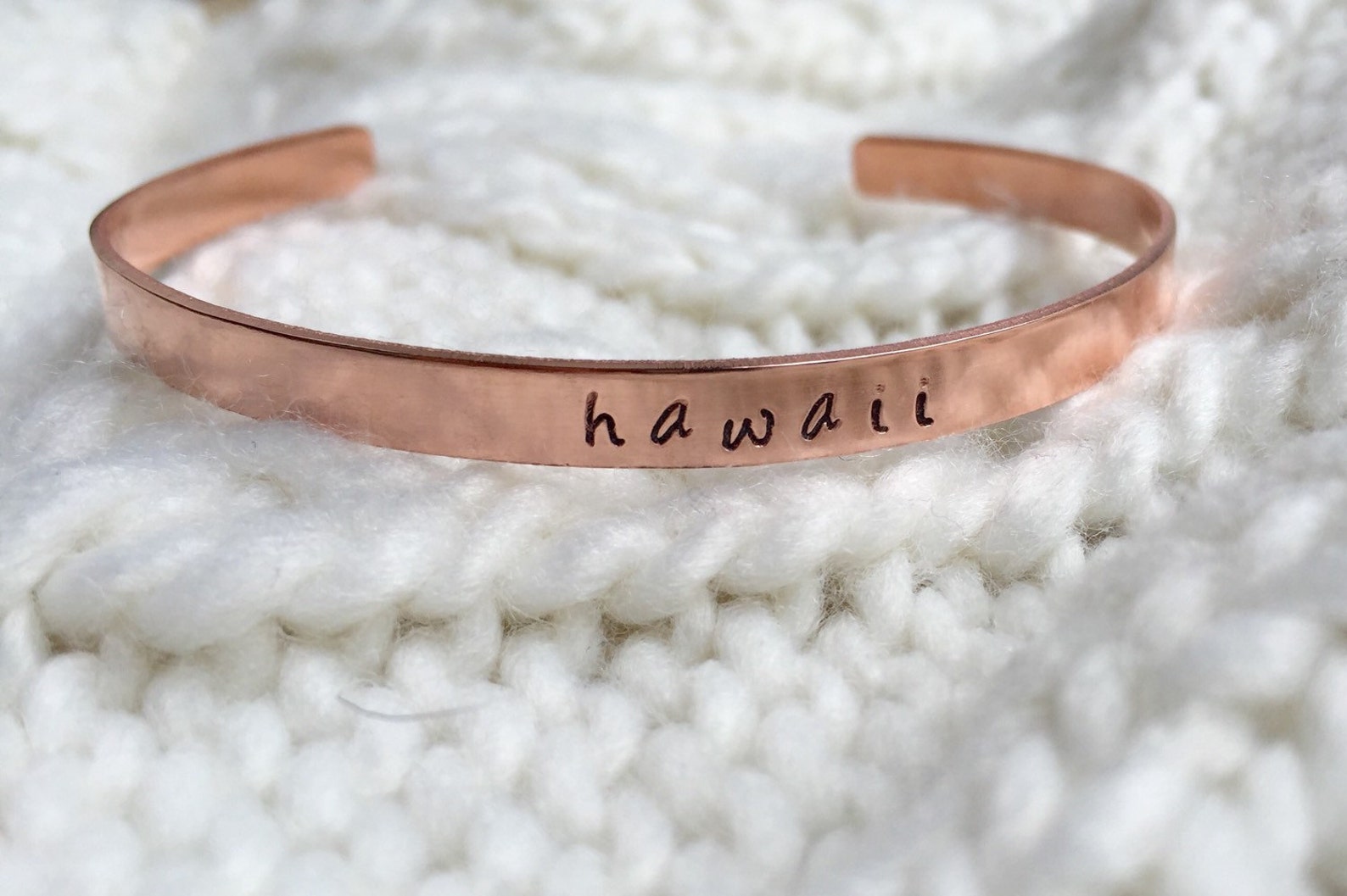 Personalized Cuffs Hawaiian Jewelry Aloha Bracelet Hawaii - Etsy