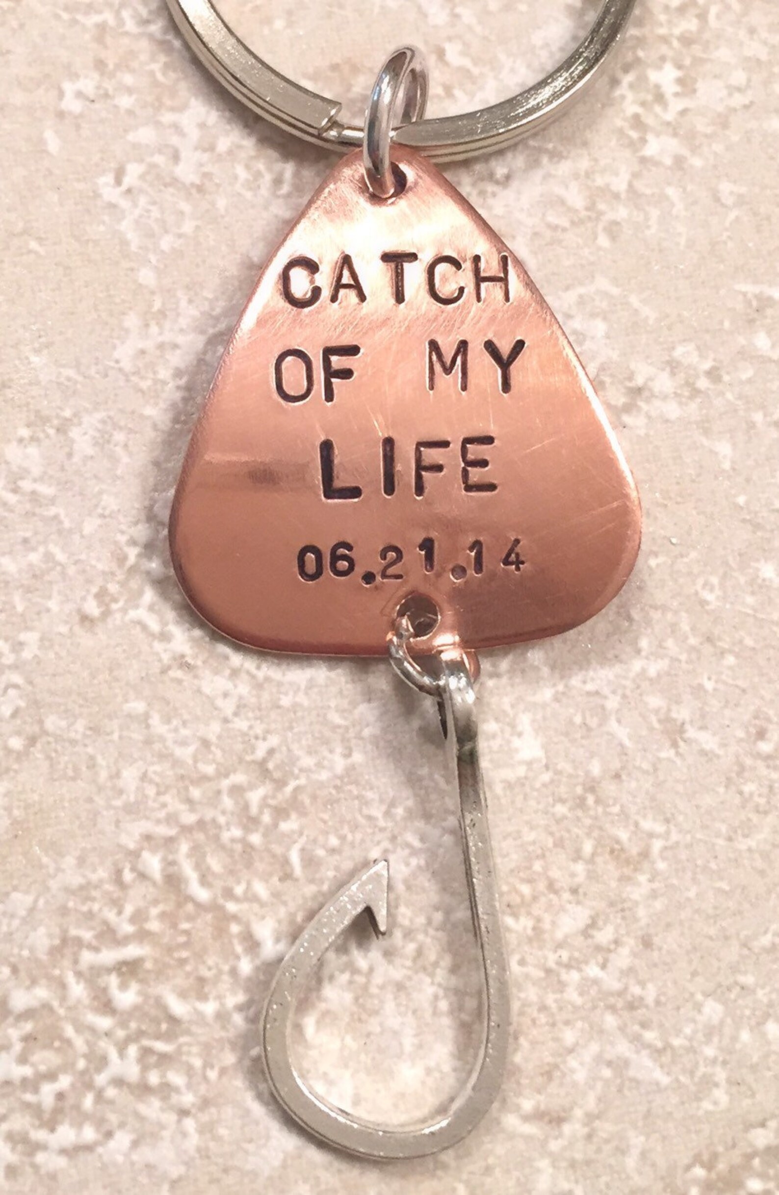 Fishing Lure Keychain for Him Boyfriend Gift Personalized - Etsy