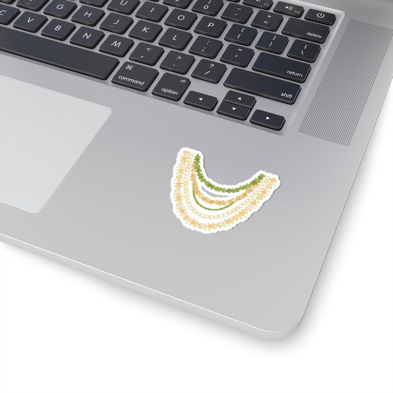 Puakenikeni Maile Lei Sticker | Hawaiian Flower Sticker, Island ...
