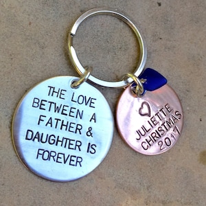 The Love Between A Father and Daughter is Forever, Personalized ...