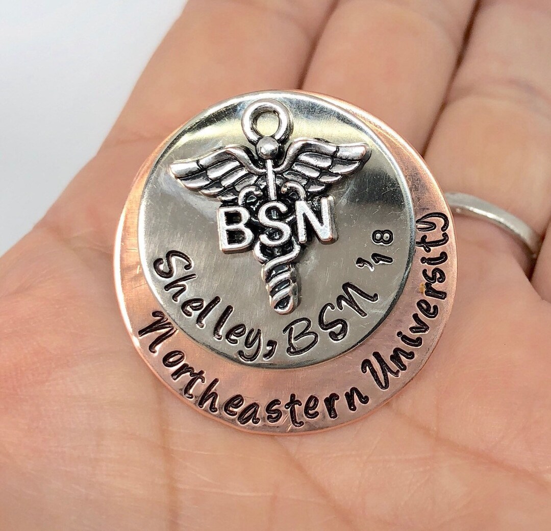 BSN Pin, Locking Pin Back, Nurse Pin, Graduation Gifts, Graduation Pins ...