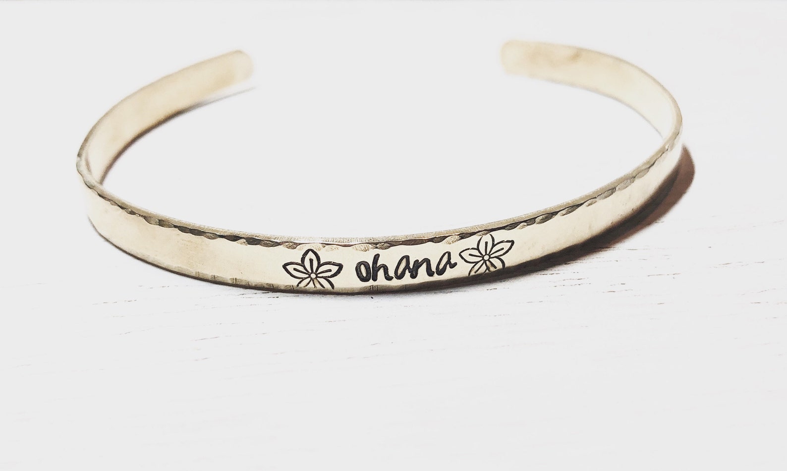 Hawaiian Jewelry, Ohana,hawaiian Bracelets, Hand Stamped Jewelry, Hula ...