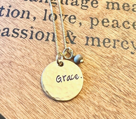Grace jewelry etsy store