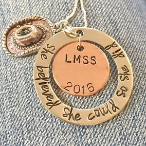 Graduation 2020, Personalized Graduation Necklace, High School ...