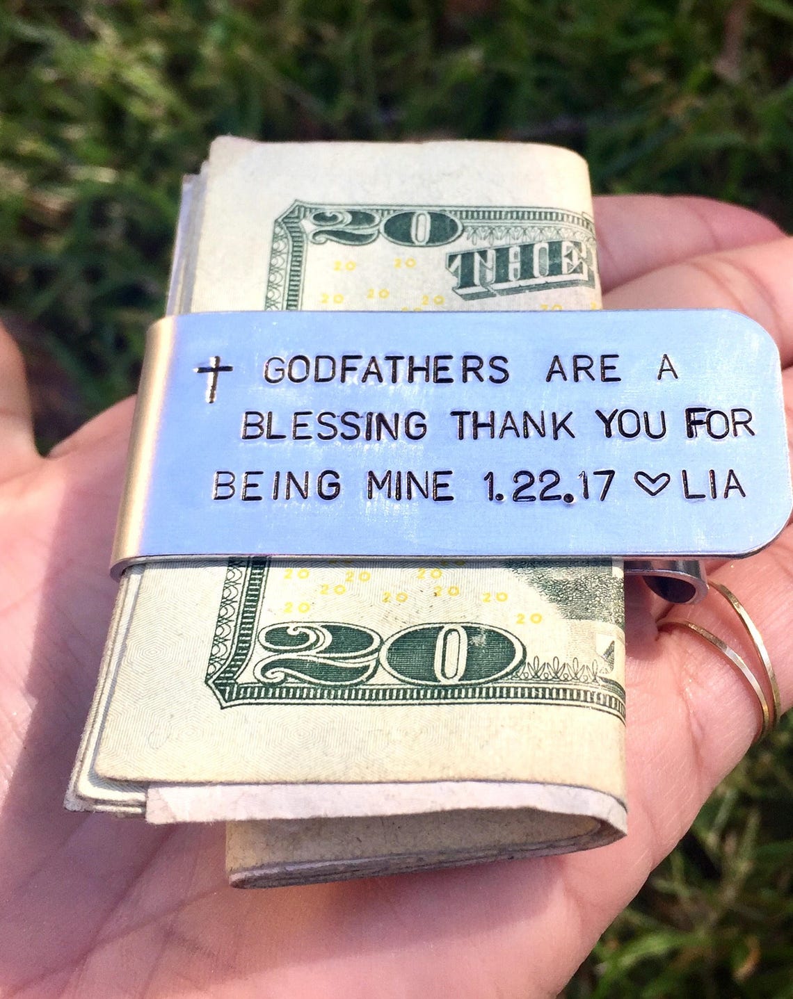 Godfather Gifts Godfather Money Clip Gifts for Godfathers - Etsy