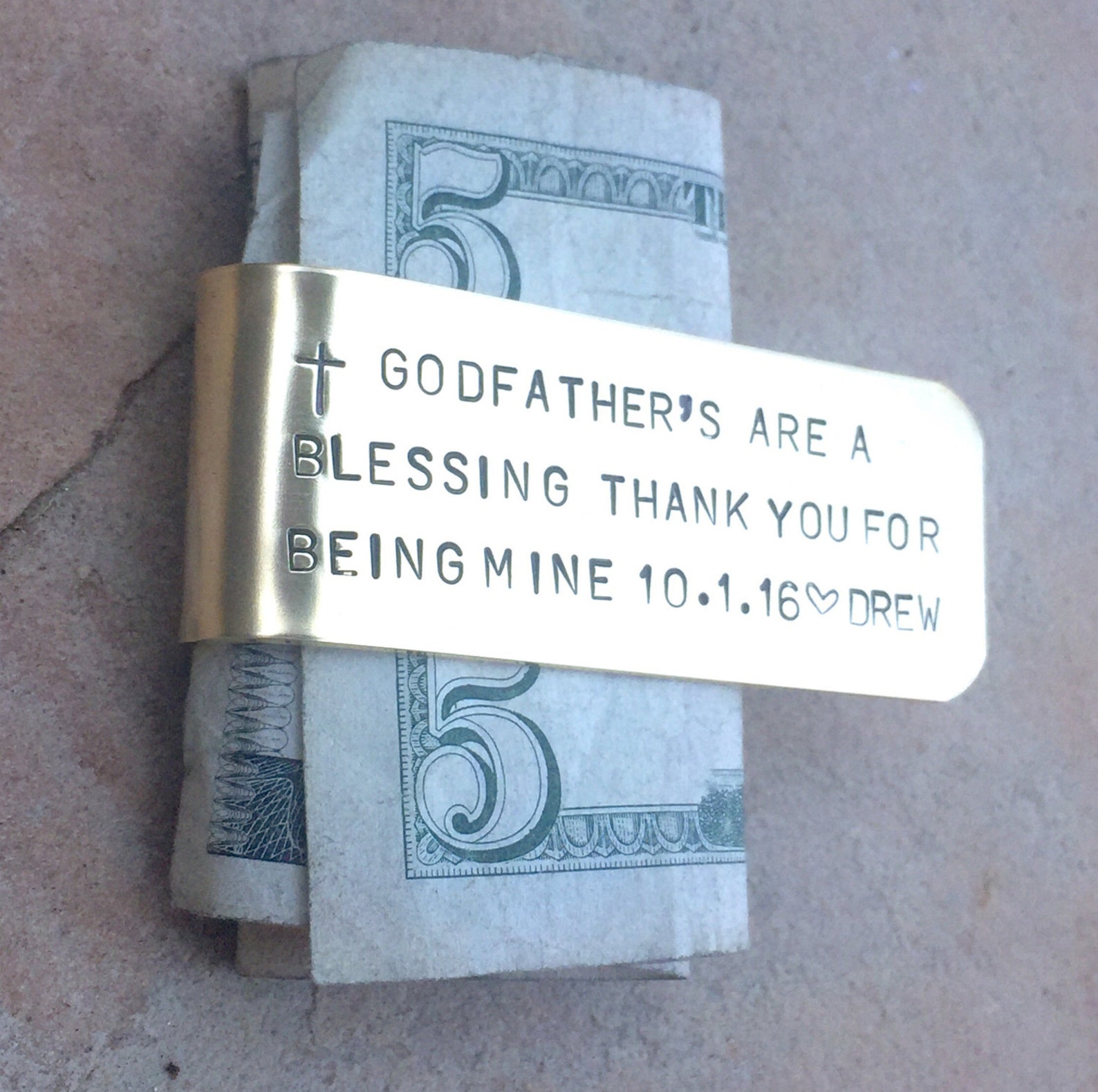 Godfather Gifts Godfather Money Clip Gifts for Godfathers - Etsy