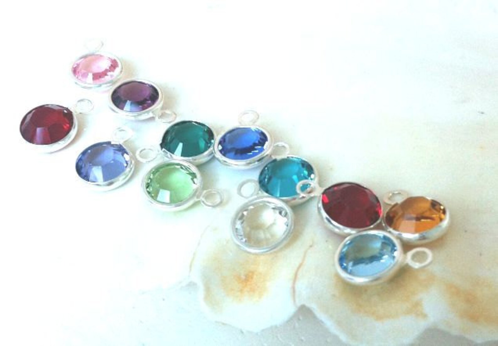 Add a Birthstone to Your Custom Piece Genuine Swarovski | Etsy