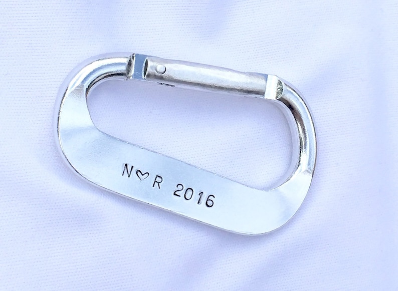Personalized Carabiner Morse Code Come Home Safe Featured - Etsy