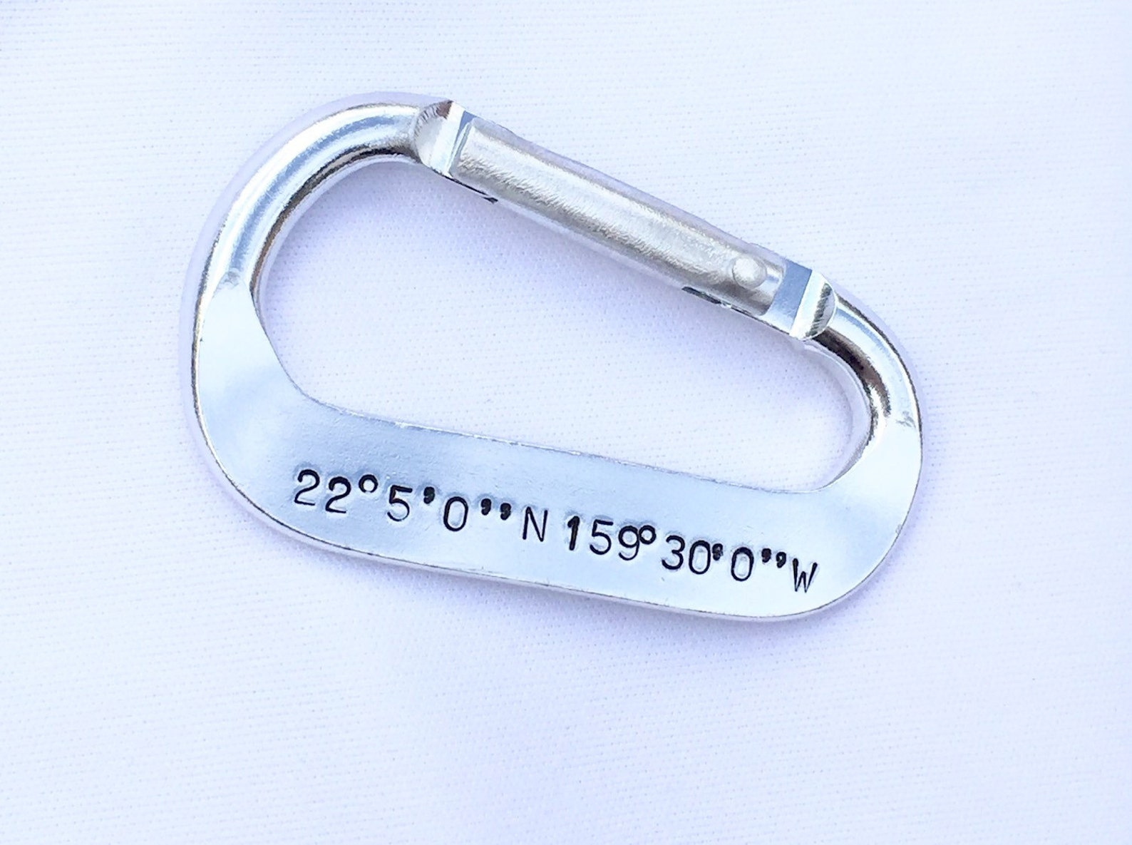 Personalized Carabiner Morse Code Come Home Safe Featured - Etsy
