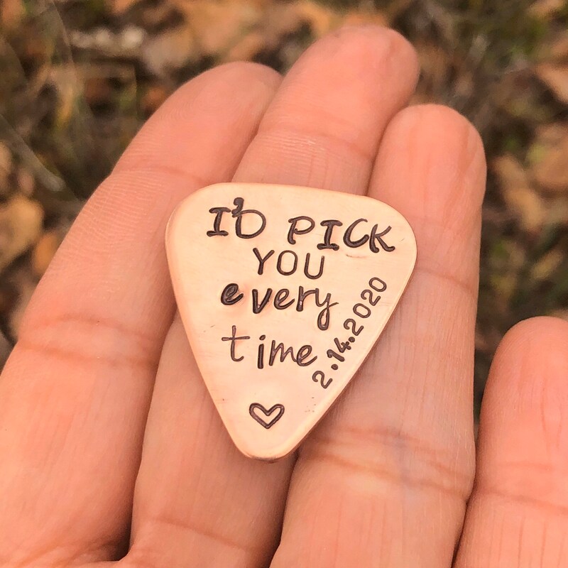 Guitar Pick I Pick You - Etsy