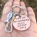 Thank You for Raising My Best Catch, Fishing Keychain, Wedding Gifts ...