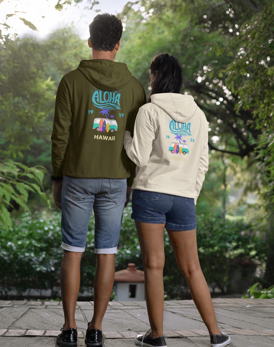 Aloha Hoodie, Hawaii Hoodie, Surf Hoodie, Honolulu Sweatshirt, Surf ...