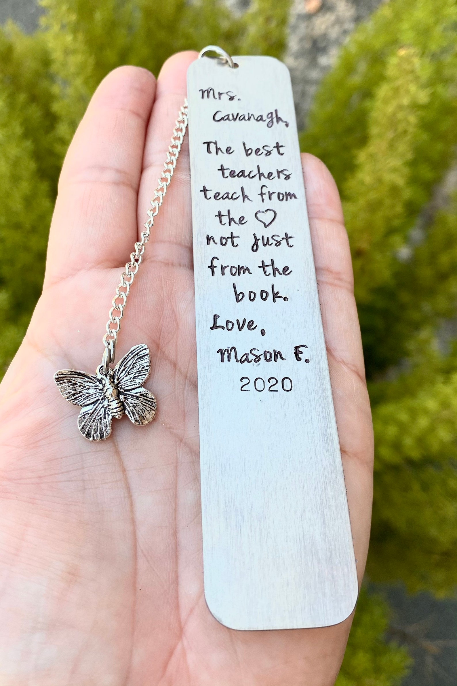 Teacher Gifts Personalized Gifts Personalized Bookmarks | Etsy