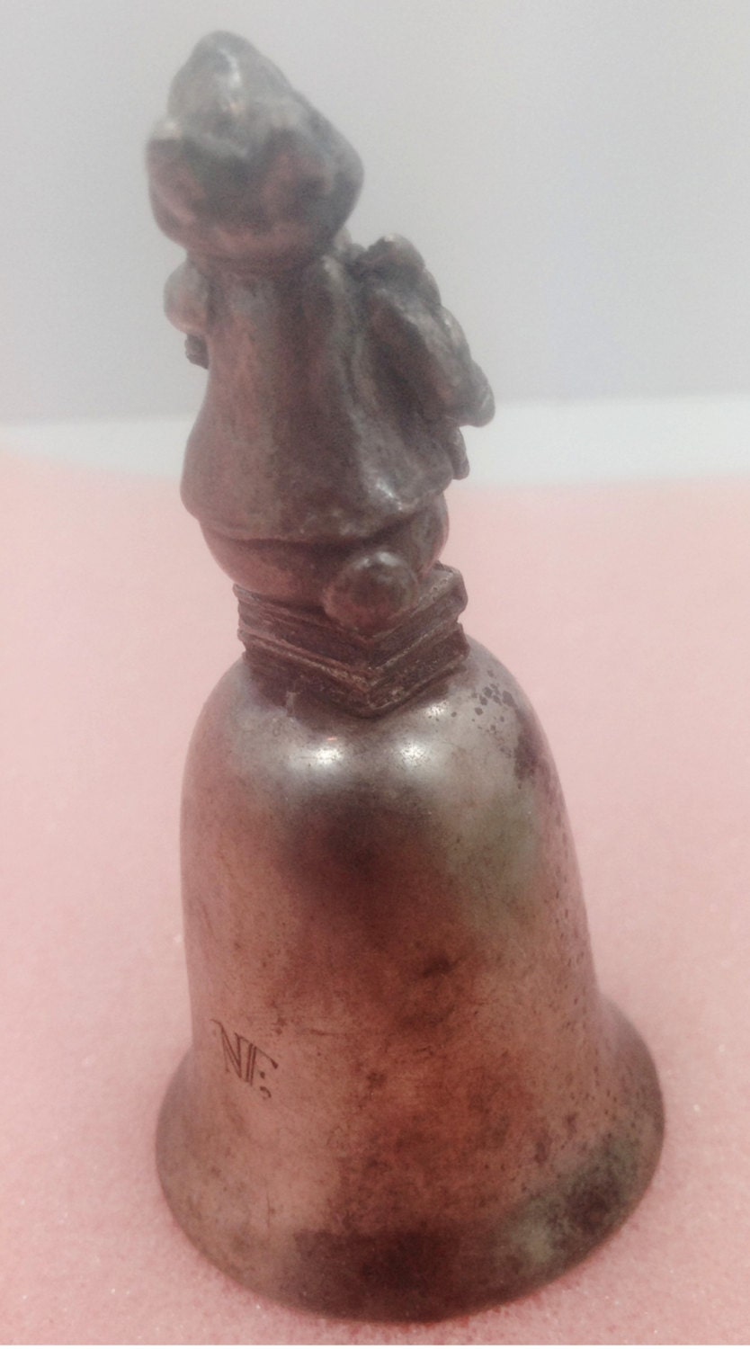 Vintage Rabbit Silver Bell : Peter Rabbit Bell by Beatrix Potter WALL ...