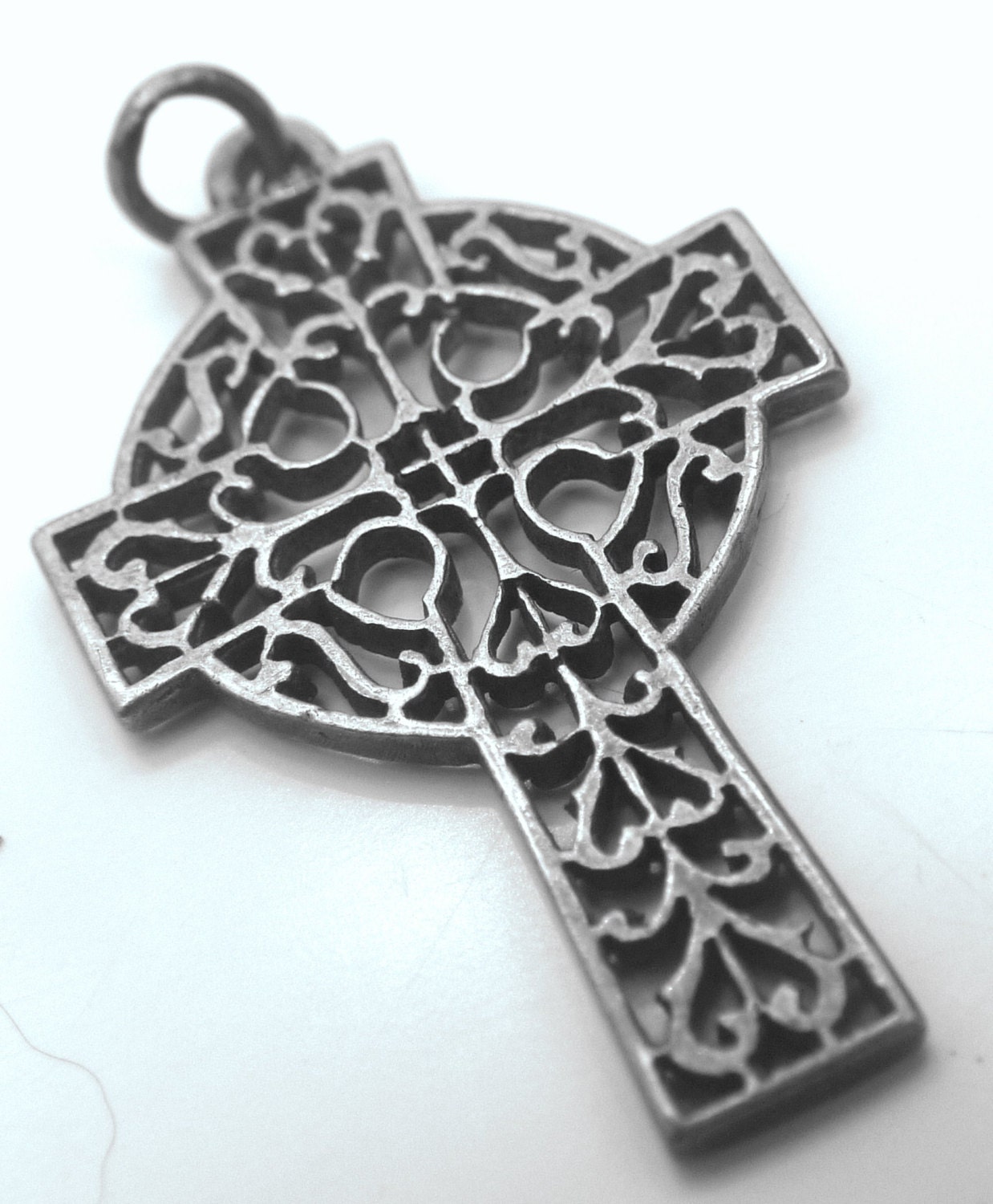 Vintage Sterling Silver Filigree Cross 40mm Tall TSY.66.254 - Etsy