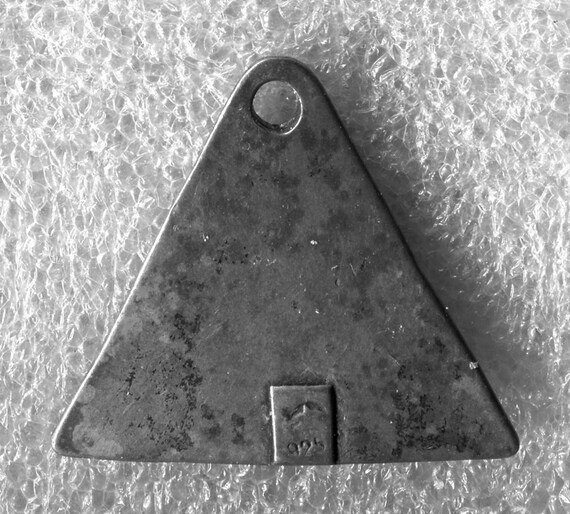 Vintage Sterling Silver Triangle Shaped - Bizarre Sna… - Gem
