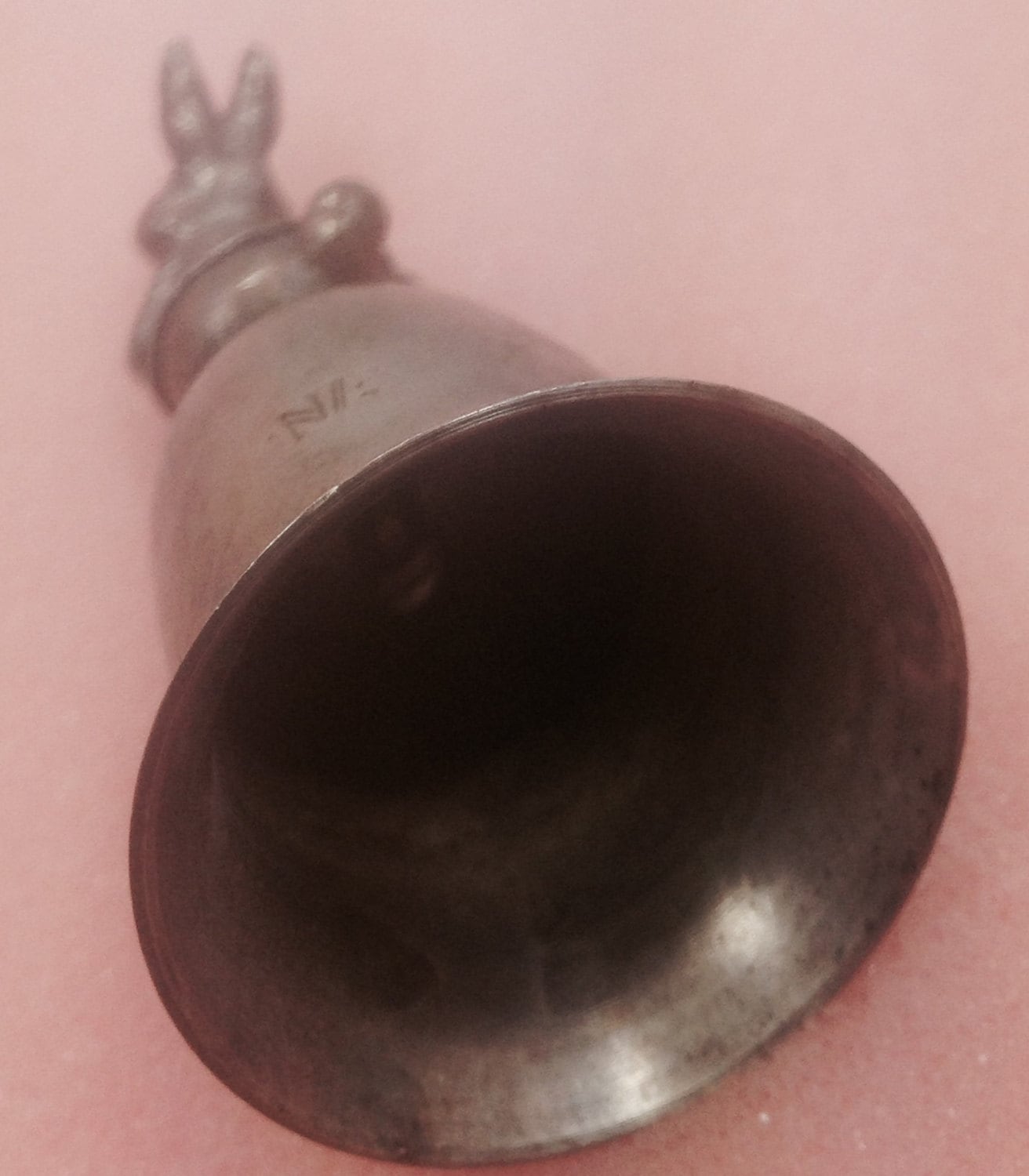 Vintage Rabbit Silver Bell : Peter Rabbit Bell by Beatrix Potter WALL ...