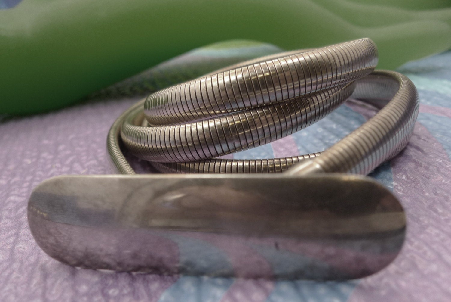 Vintage Sterling 925 Silver Omega Flex Link Flexible Ladies - Etsy