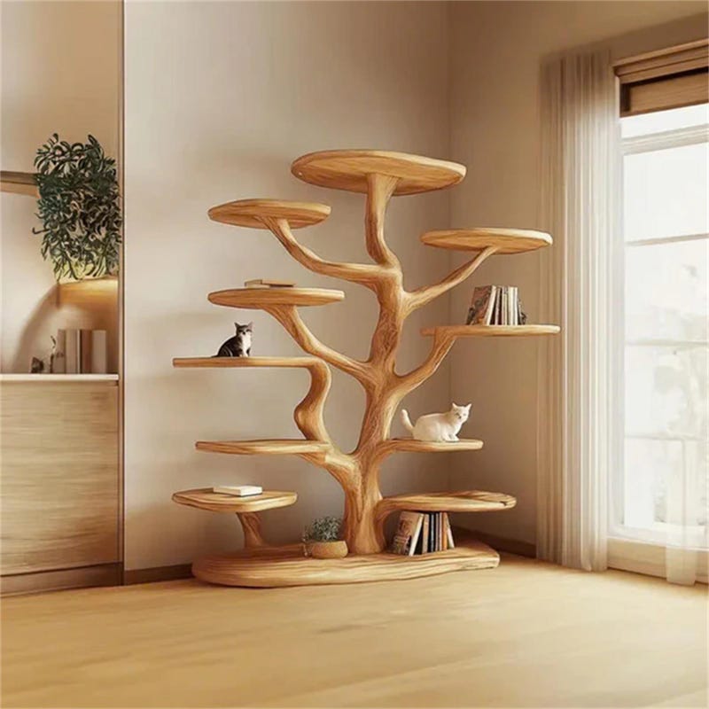 Natural Branch Cat Tree - Etsy