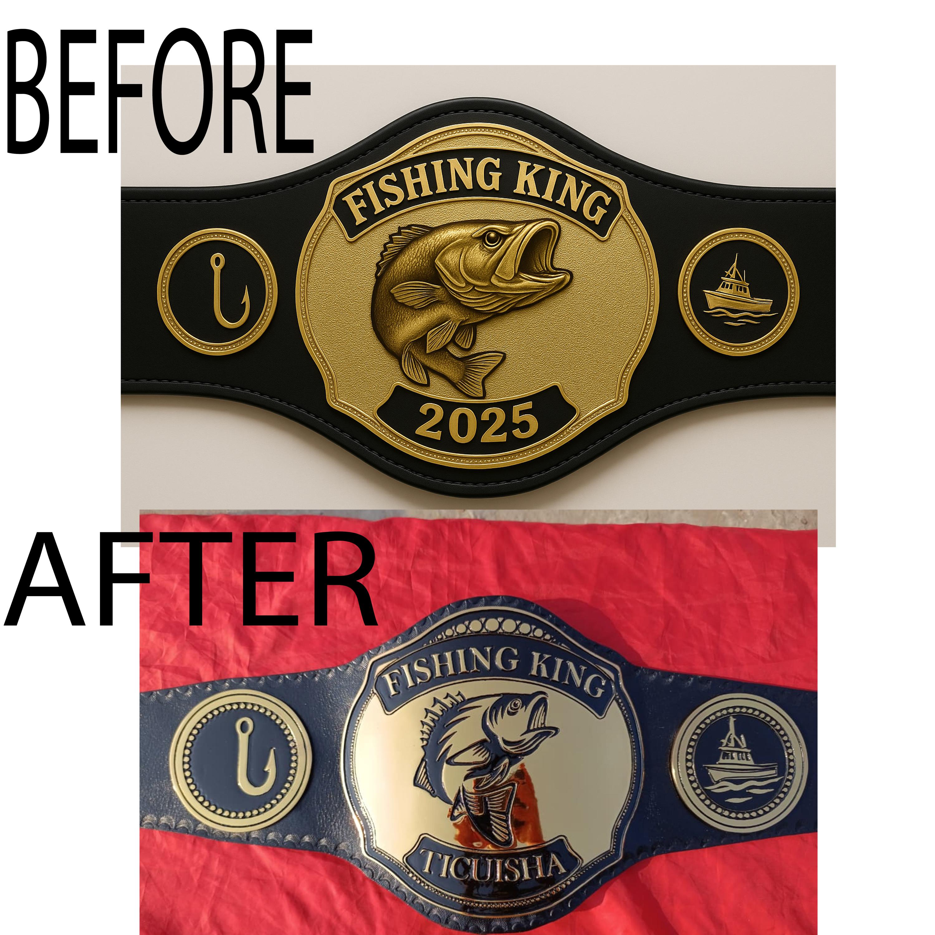 Custom UK Champion Belt: Personalized Award Trophy, UK Pride Keepsake ...