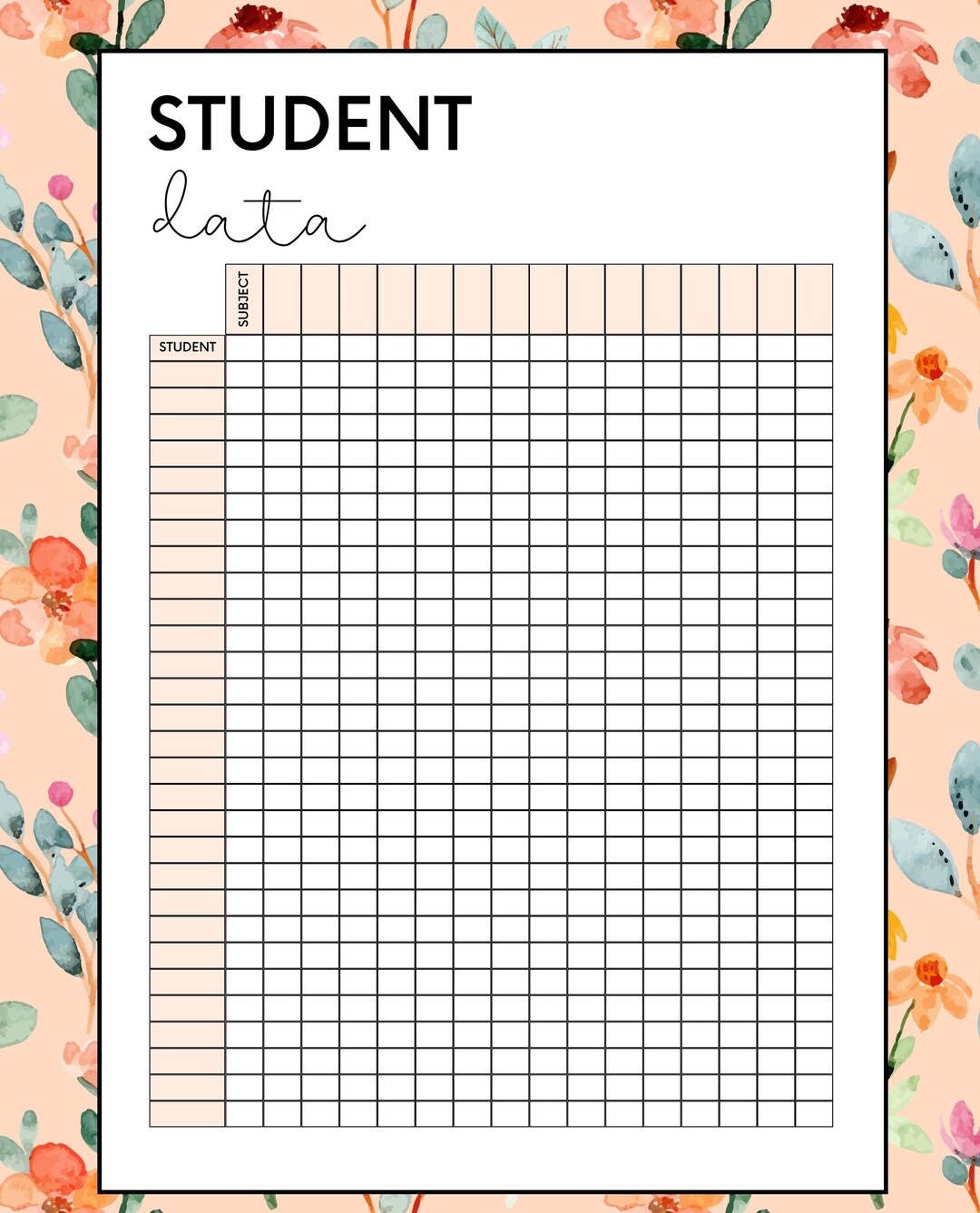 2026 Teacher Planner Printable: 41-page Organizer (PDF Download A4 ...