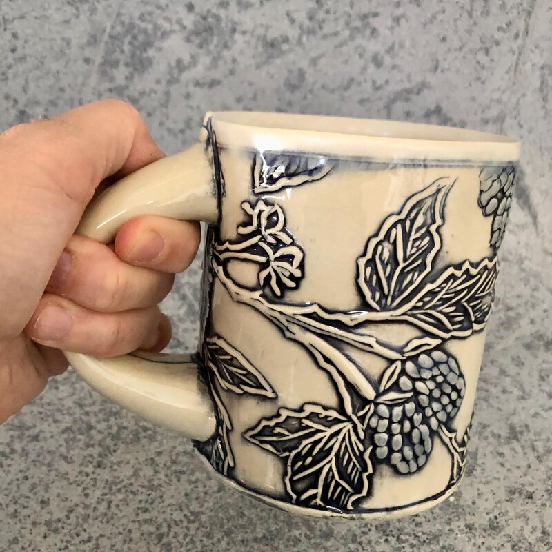 Hand Built Mug - Etsy