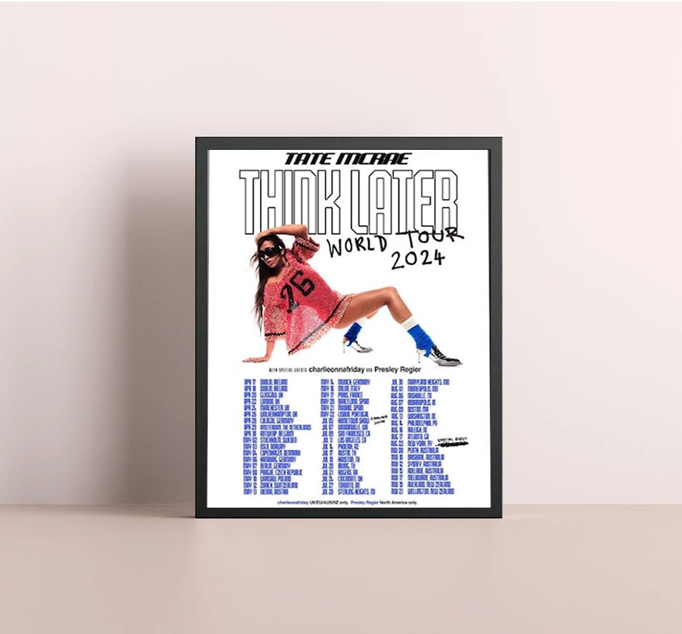 Tate McRae Announces New Album 'Think Later' Alongside World Tour 2024 ...