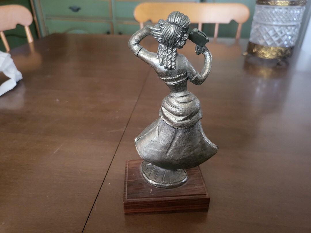 Hand-crafted Pewter Statue - Etsy