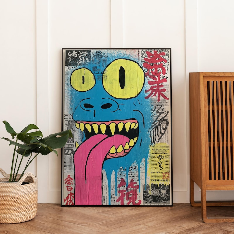 Japanese Street Graffiti - Etsy UK