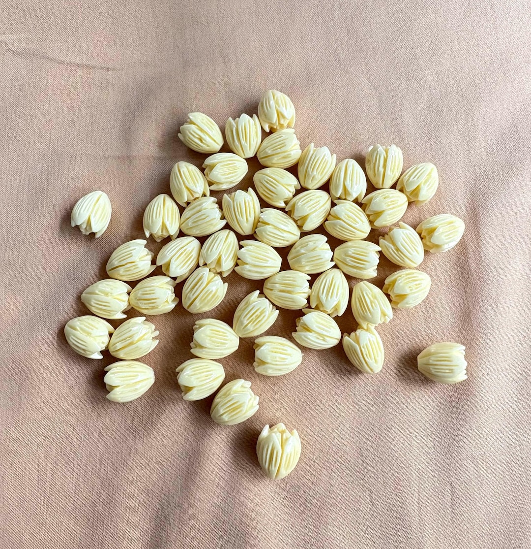 Pikake Flower Beads – Ivory Pikake Flowers for Jewelry Making, Bags of ...