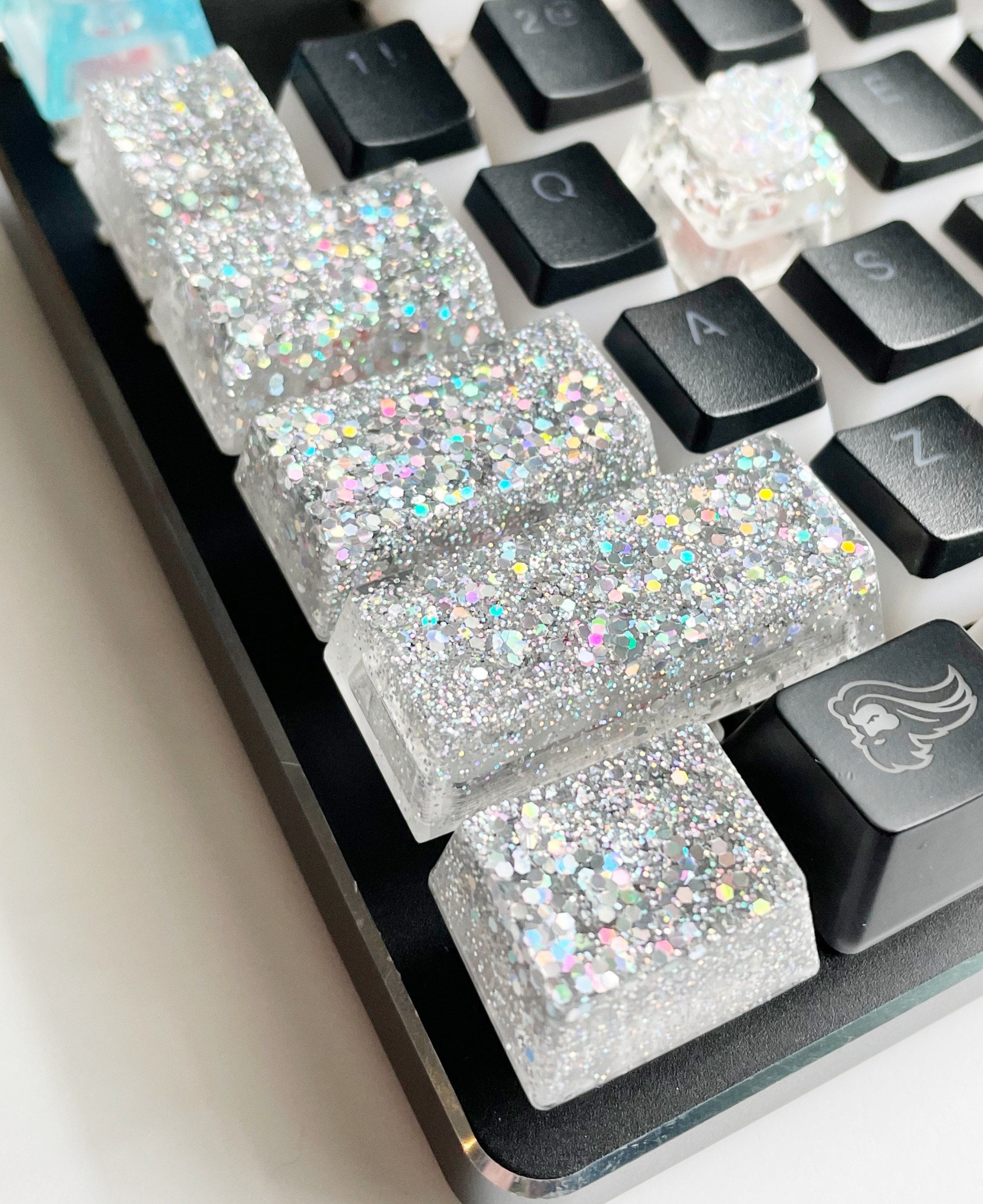 Holographic Resin Keycap Backspace Keycap Custom Artisan | Etsy Australia