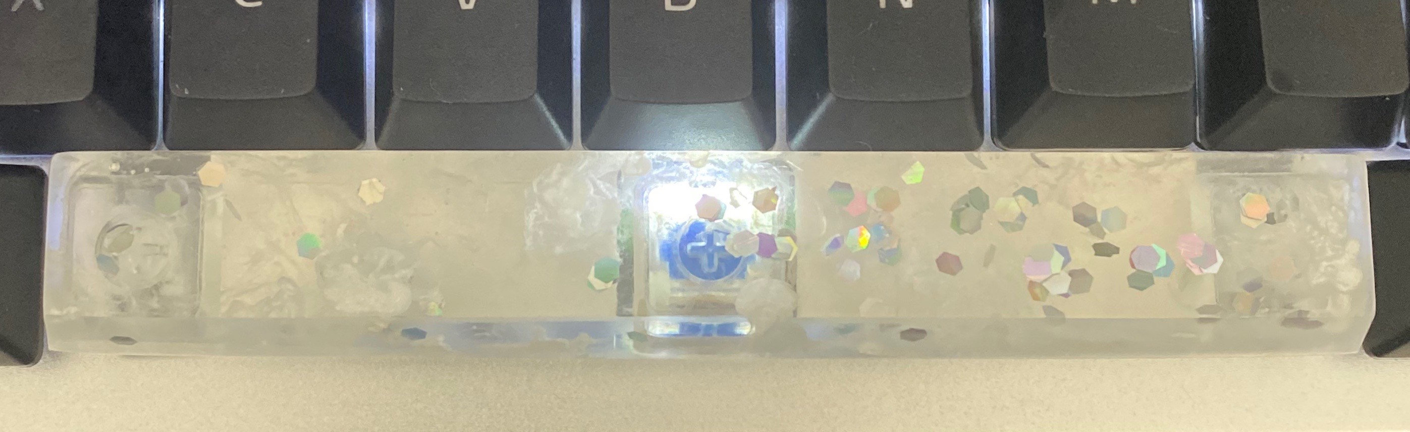 Resin Keycap Spacebar Keycap Custom Artisan Spacebar Silver - Etsy Canada