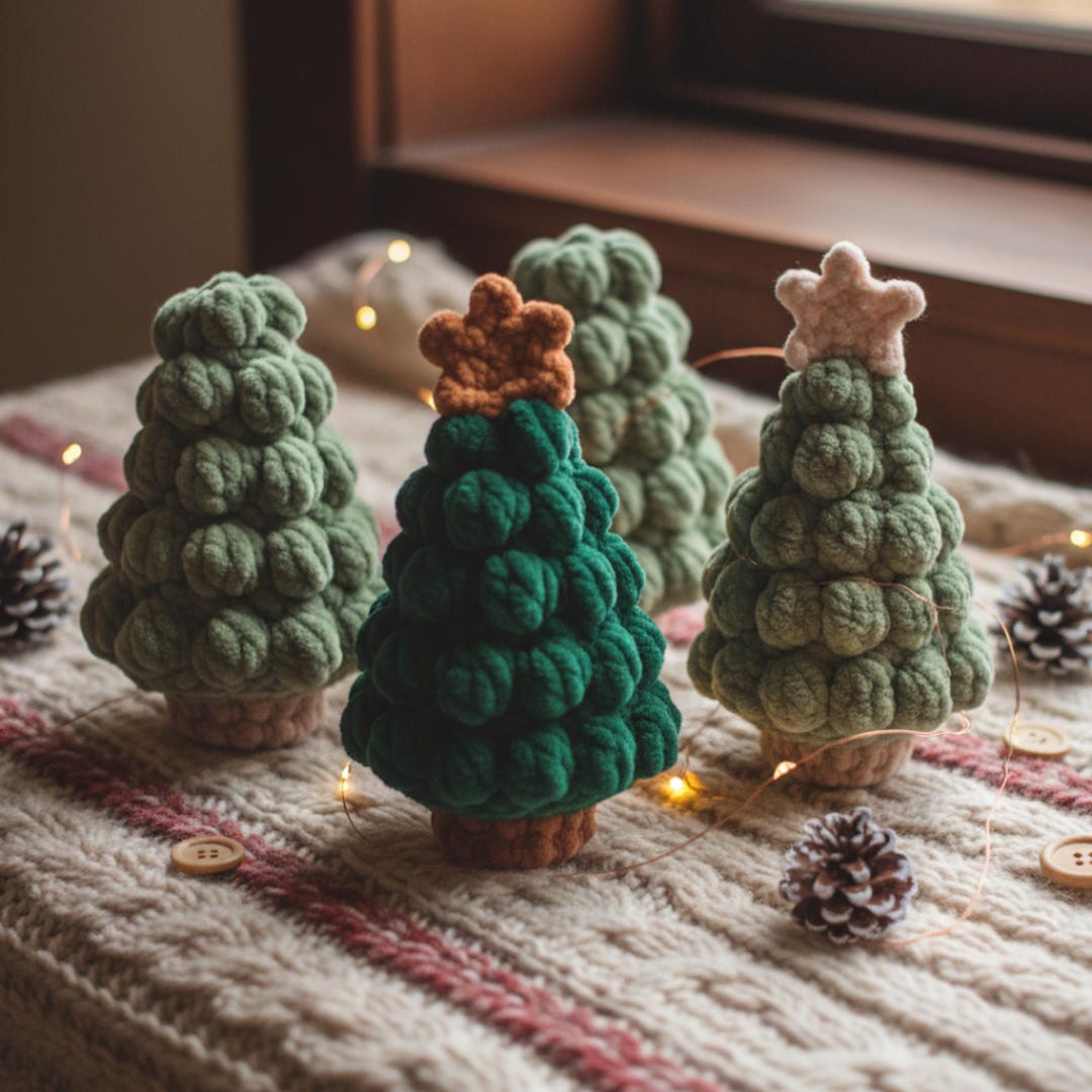 Modèles de sapin de Noël au crochet, Sapin de Noël au crochet Patron ...