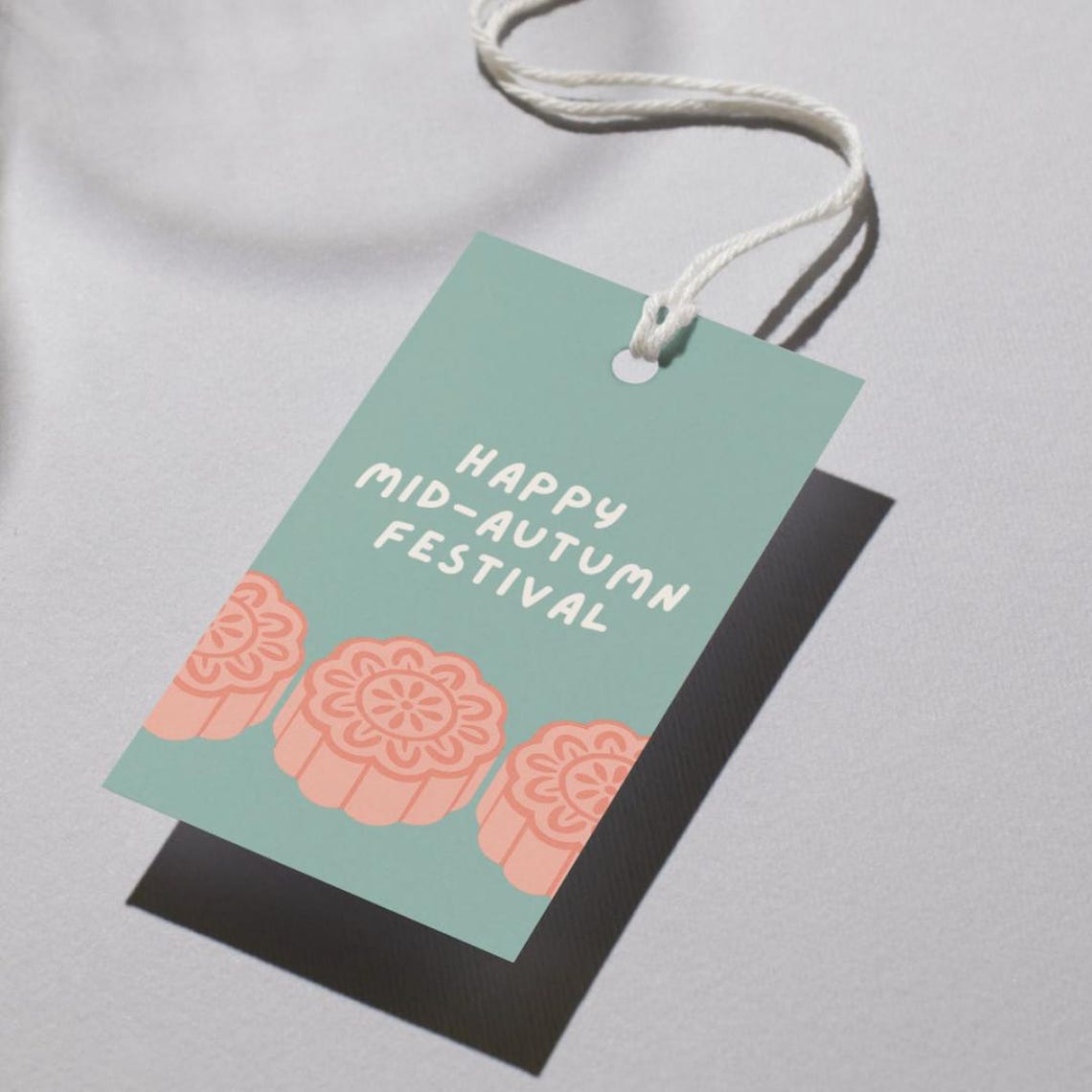 Moon Festival Gift Tags: Rabbit & Mooncake Art Trung Thu, Tsukimi ...