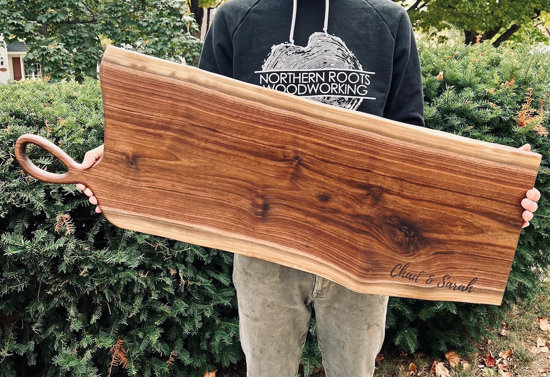 40" 48" Long Charcuterie Board, Extra Large Serving Board, Personalized ...