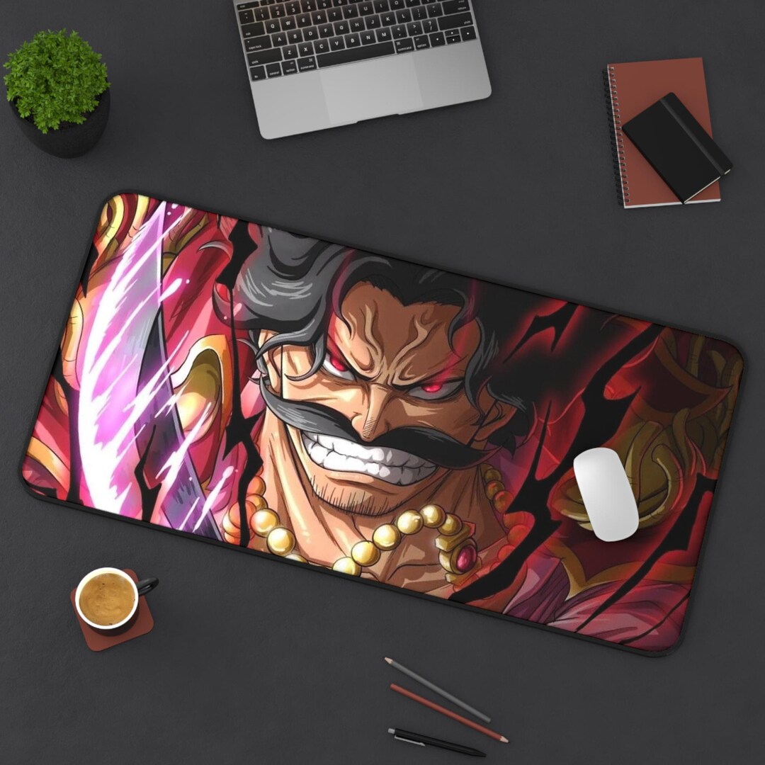 Anime Desk Mat, King of Pirates Design, Gamer Desk Accessory - Etsy