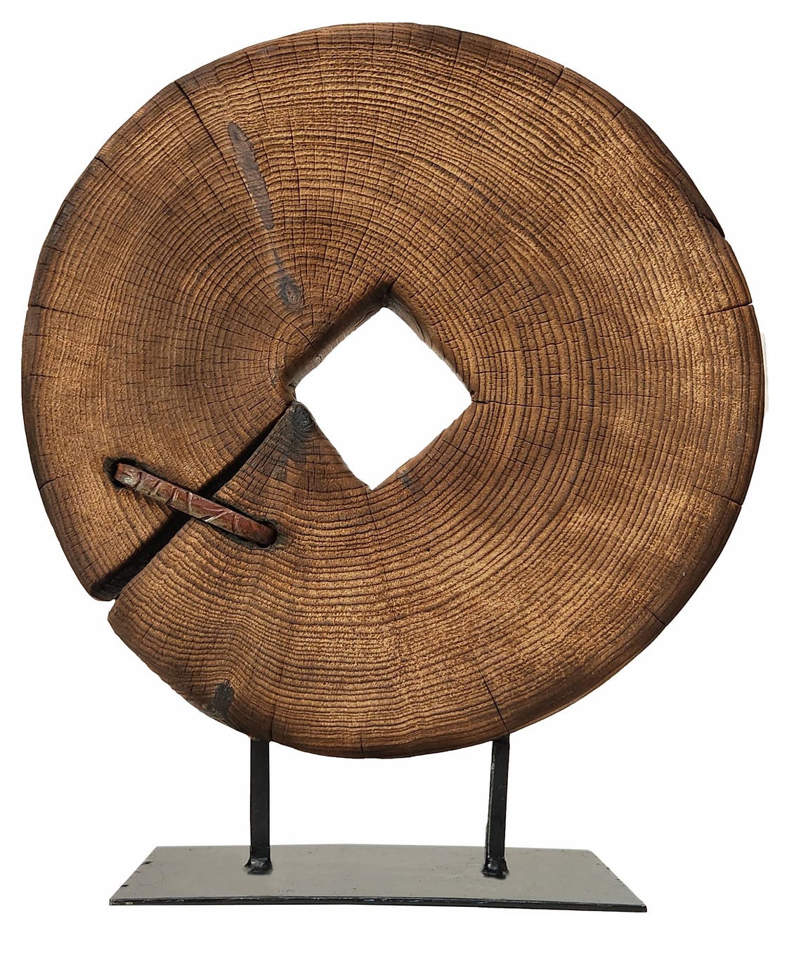 Rustic Shou Sugi Ban Wood Art – Handcrafted Solid Wood Sculpture on ...