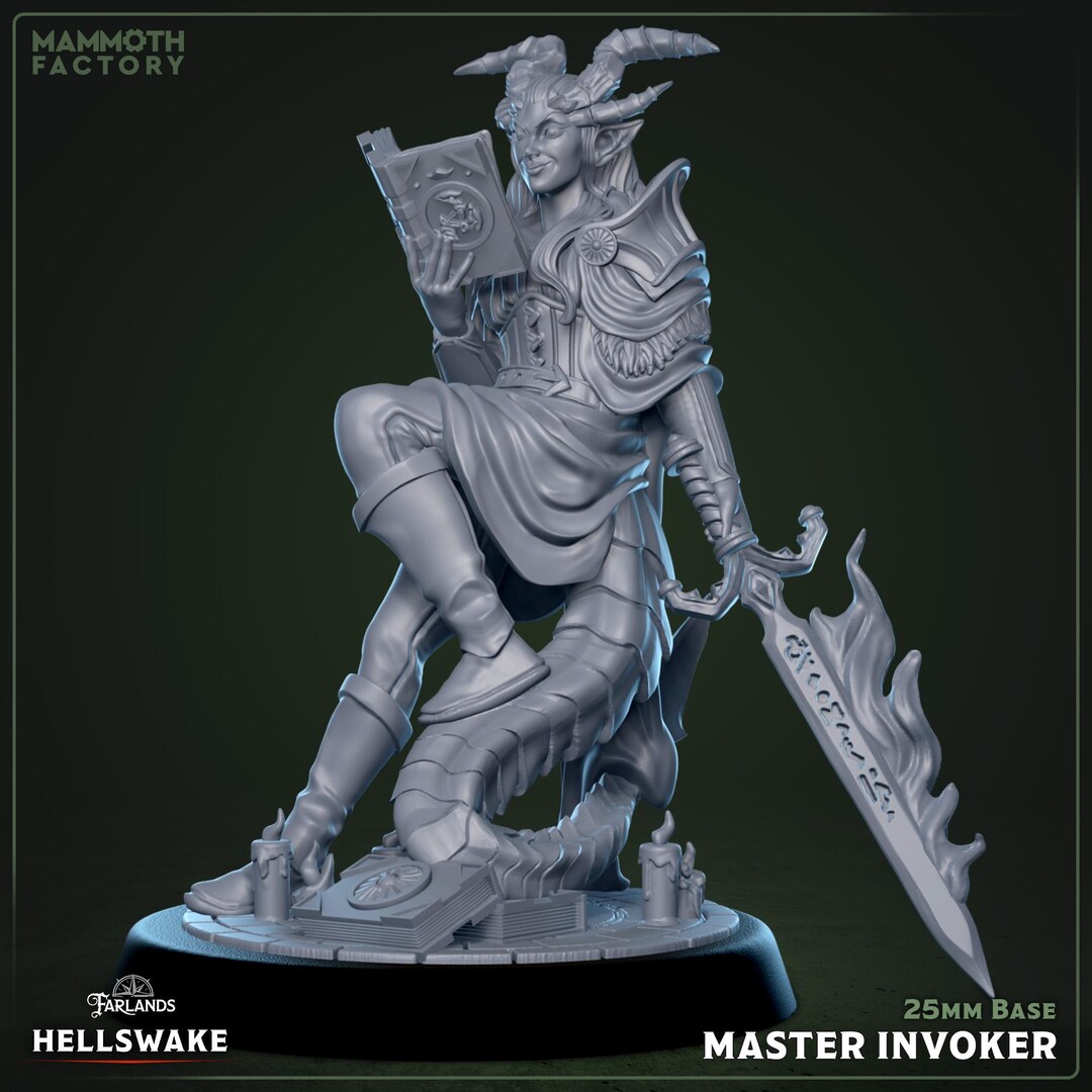 Master Invoker | Tiefling | Devil | Sorcerer | Paladin | Warlock ...