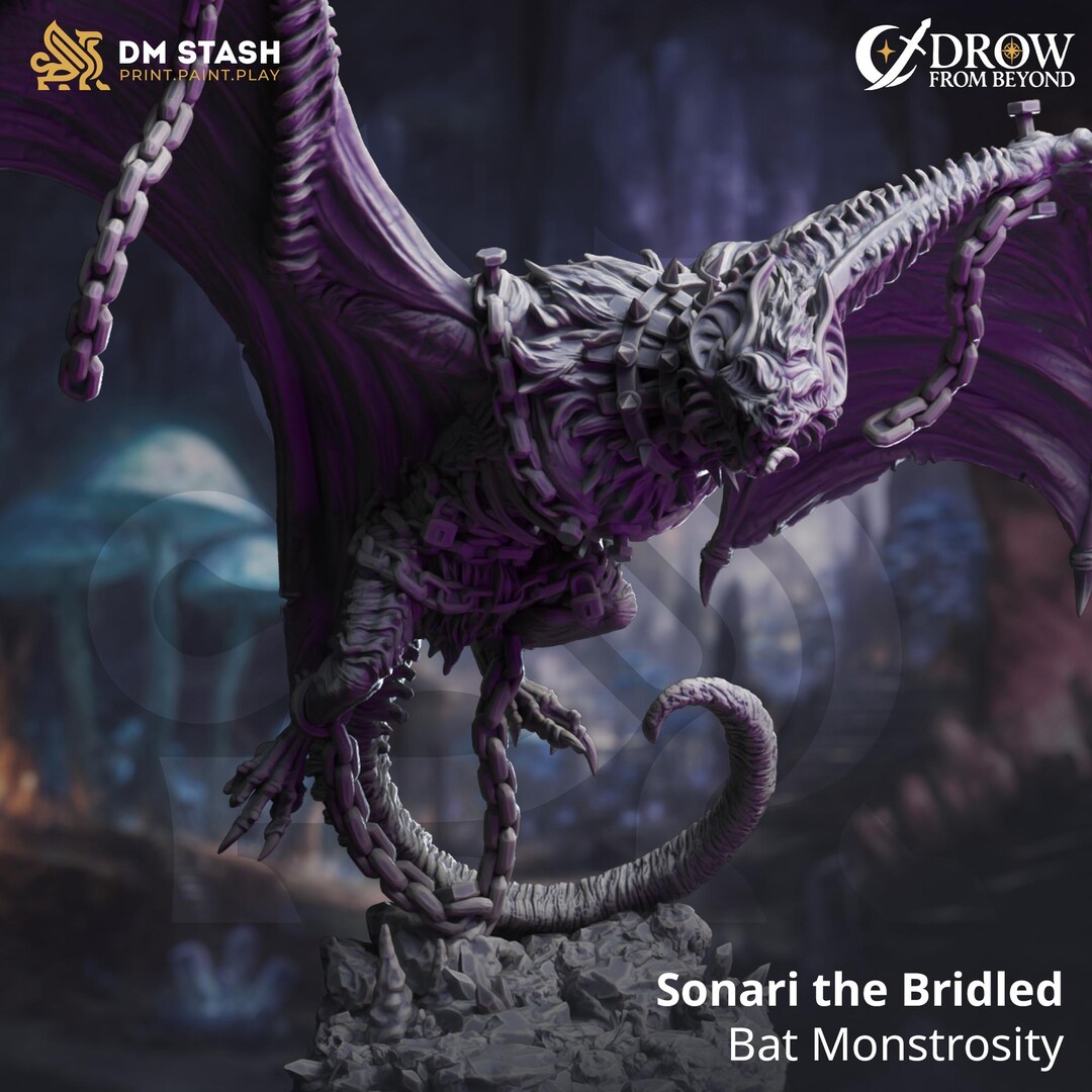 Sonari - the Bridled Giant Bat Monstrosity | Eldritch Horror | Dnd ...