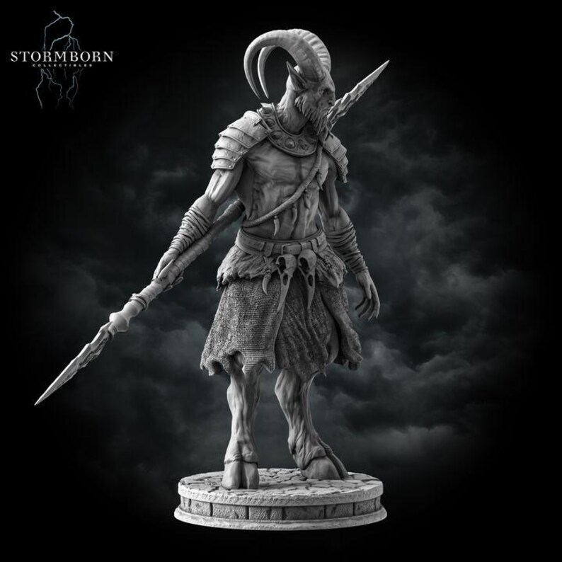Satyr | Warrior | Barbarian | Fighter | Ranger | Dnd TTRPG Wargaming ...