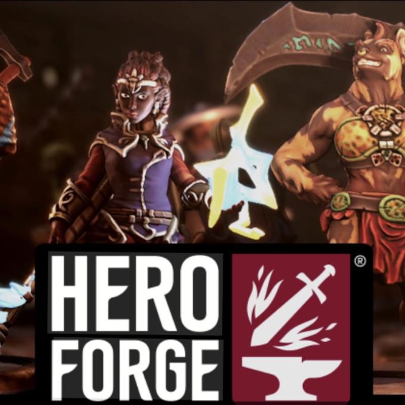Hero Forge Custom Miniatures - Etsy