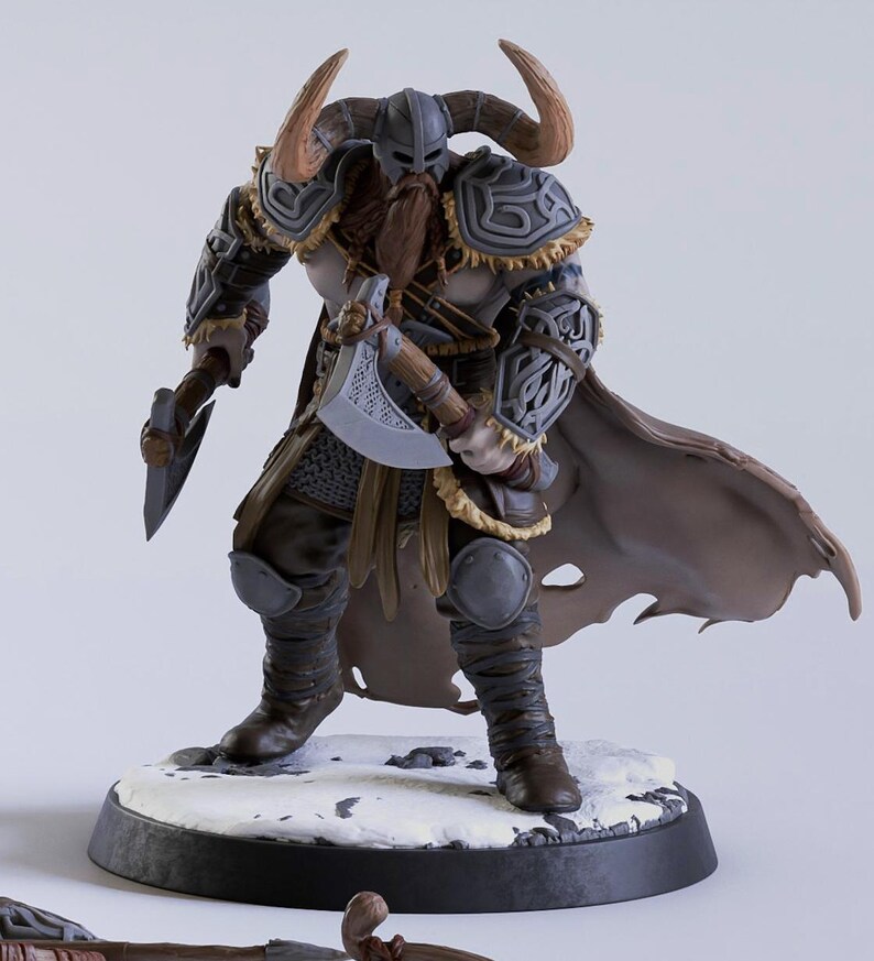 Vargir Raider | Viking | Northmen | Veteran | Barbarian | Dnd TTRPG ...