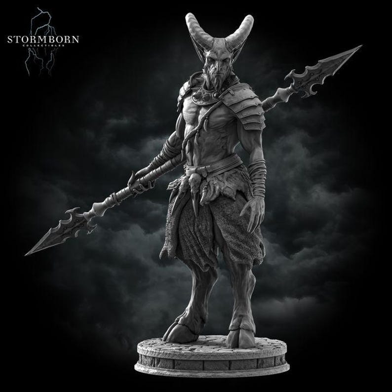Satyr | Warrior | Barbarian | Fighter | Ranger | Dnd TTRPG Wargaming ...