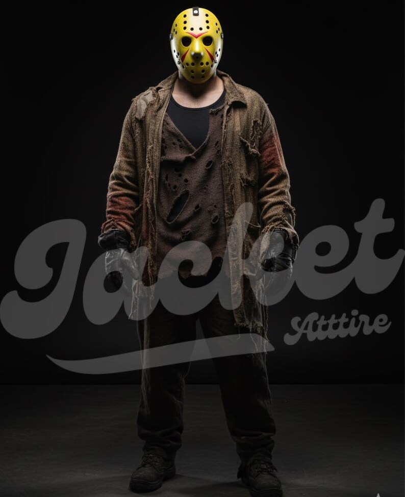 Freddy Vs. Jason Cosplay Costume | Freddy Burlap Jacket | Halloween ...