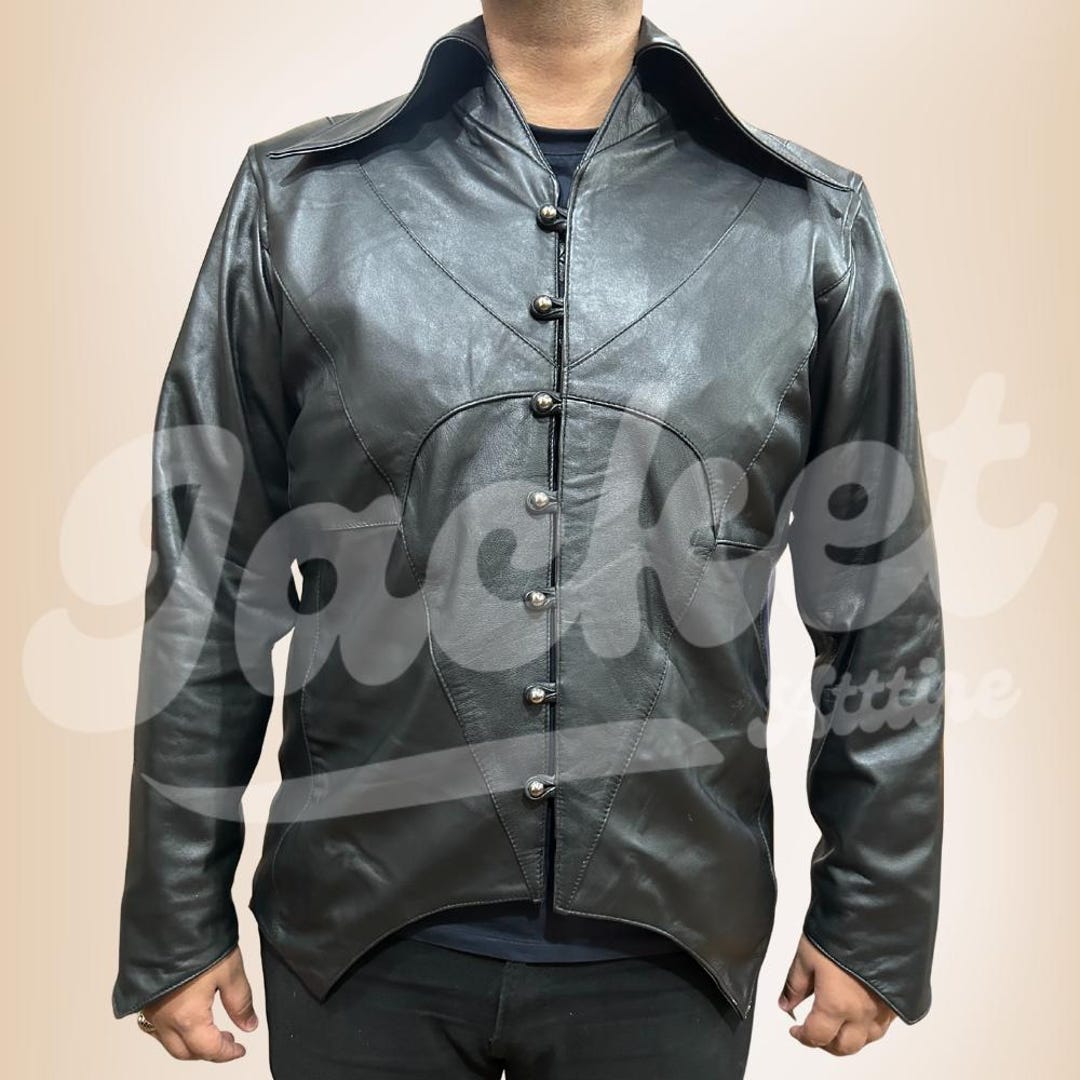 Ghost Papa V Leather Jacket | Papa V Perpetua Outfit | Papa Emeritus ...