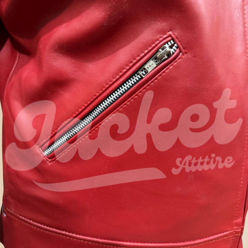 Terry Bogard Vest | Terry Bogard Red Star Leather Vest | Fighting Fury ...