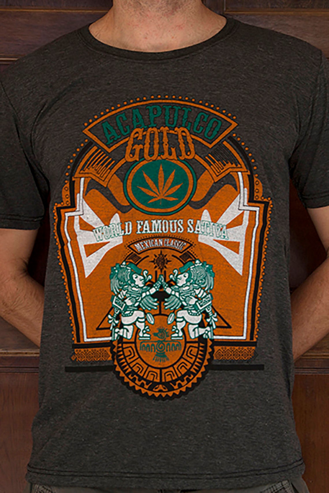 Acapulco Gold Legendary Classic Cannabis Strain T Shirt Etsy