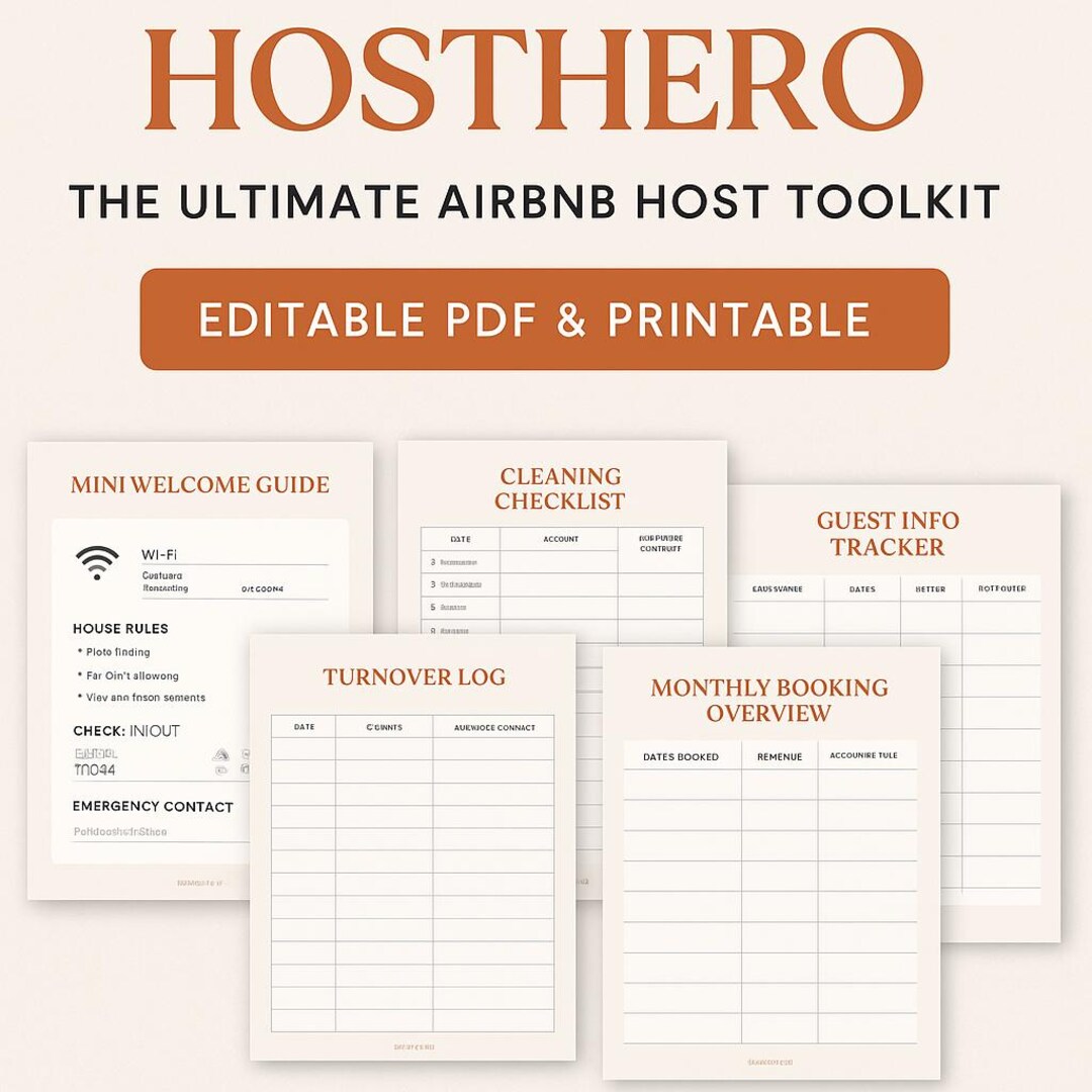 Hosthero Pro: Airbnb Hosting Toolkit - Revenue, Maintenance, Welcome ...