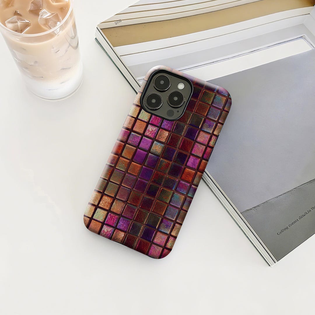 Bohemian Mosaic Tile Magsafe Phone Case, Compatible With iPhone 17/16 ...